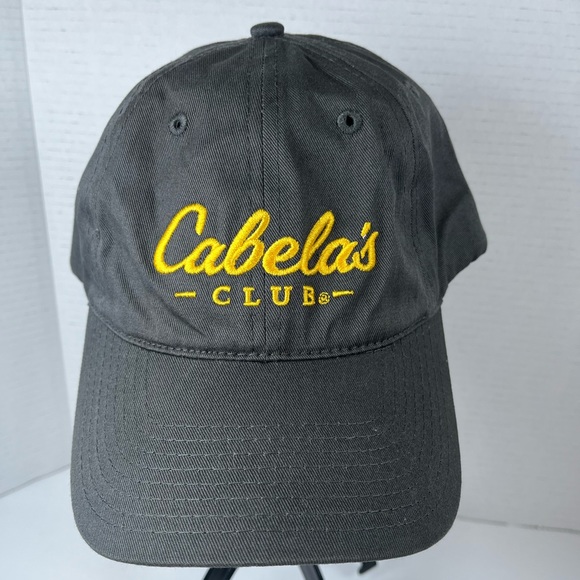 Cabela's | Accessories | Cabelas Club Cap Hat Adjustable Grey | Poshmark